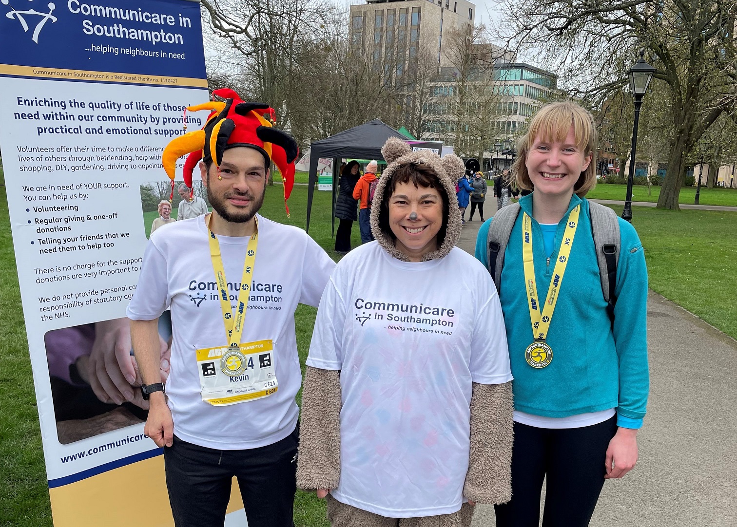 Can you sponsor a runner to raise funds for Communicare?